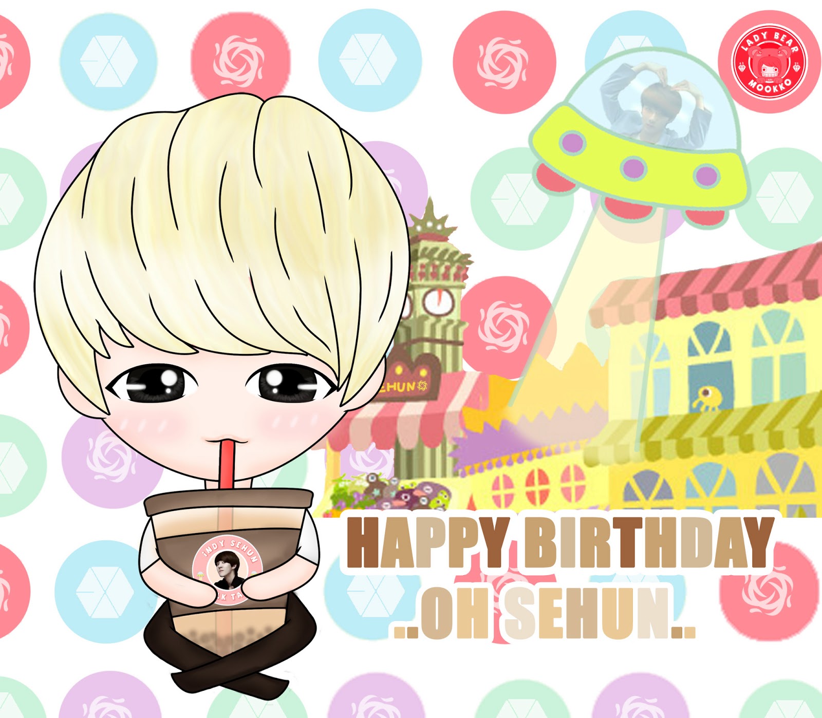 PERMATA'S BLOG: FAN"ART CHIBI SEHUN EXO